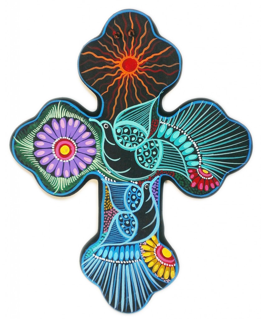 NA141 - Small Clay Cross — FANDANGO TRADING - MEXICAN FOLK ART